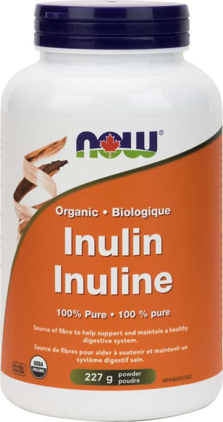 Now Organic Inulin Powder - 227g – The Natural Vibe